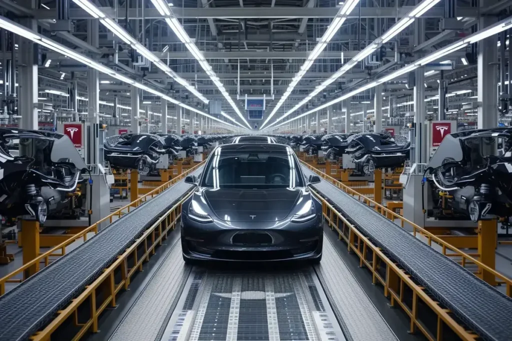 Tesla conserve un avantage de taille sur tous les constructeurs ...