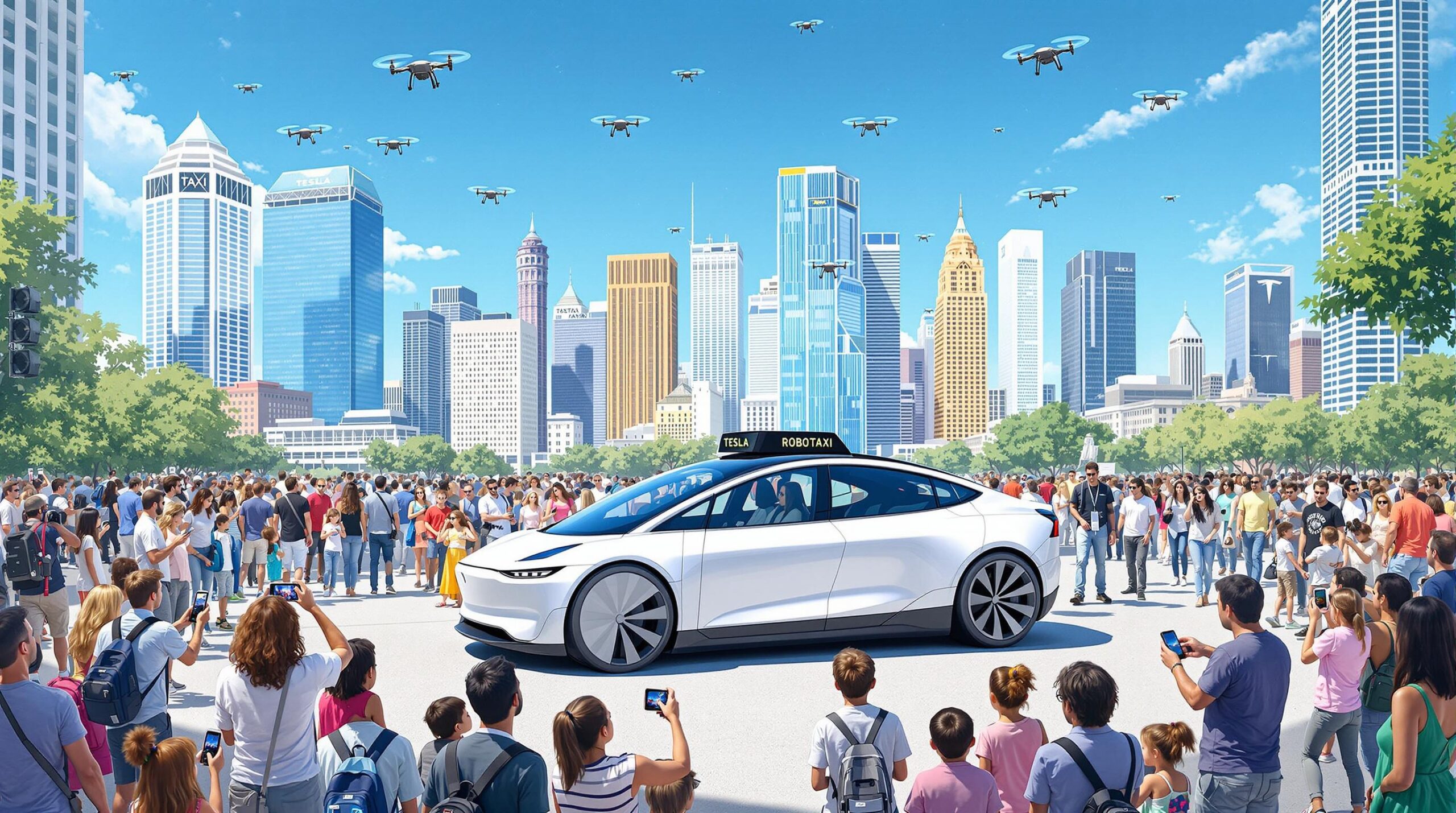 Tesla prépare son service de robotaxi à Austin pour le 12 juin