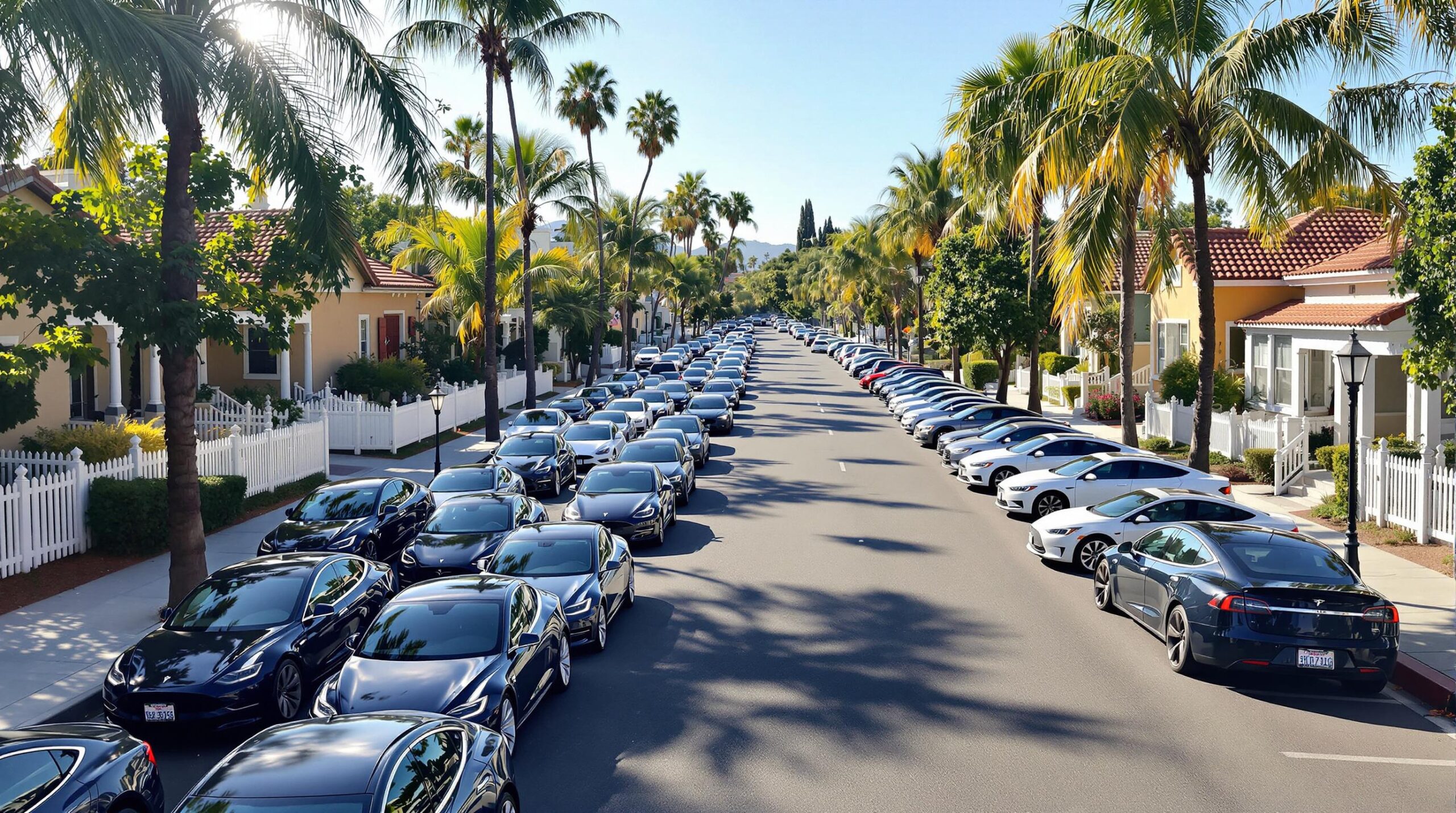 Des Tesla en surcharge : les stationnements de rue californiens en crise