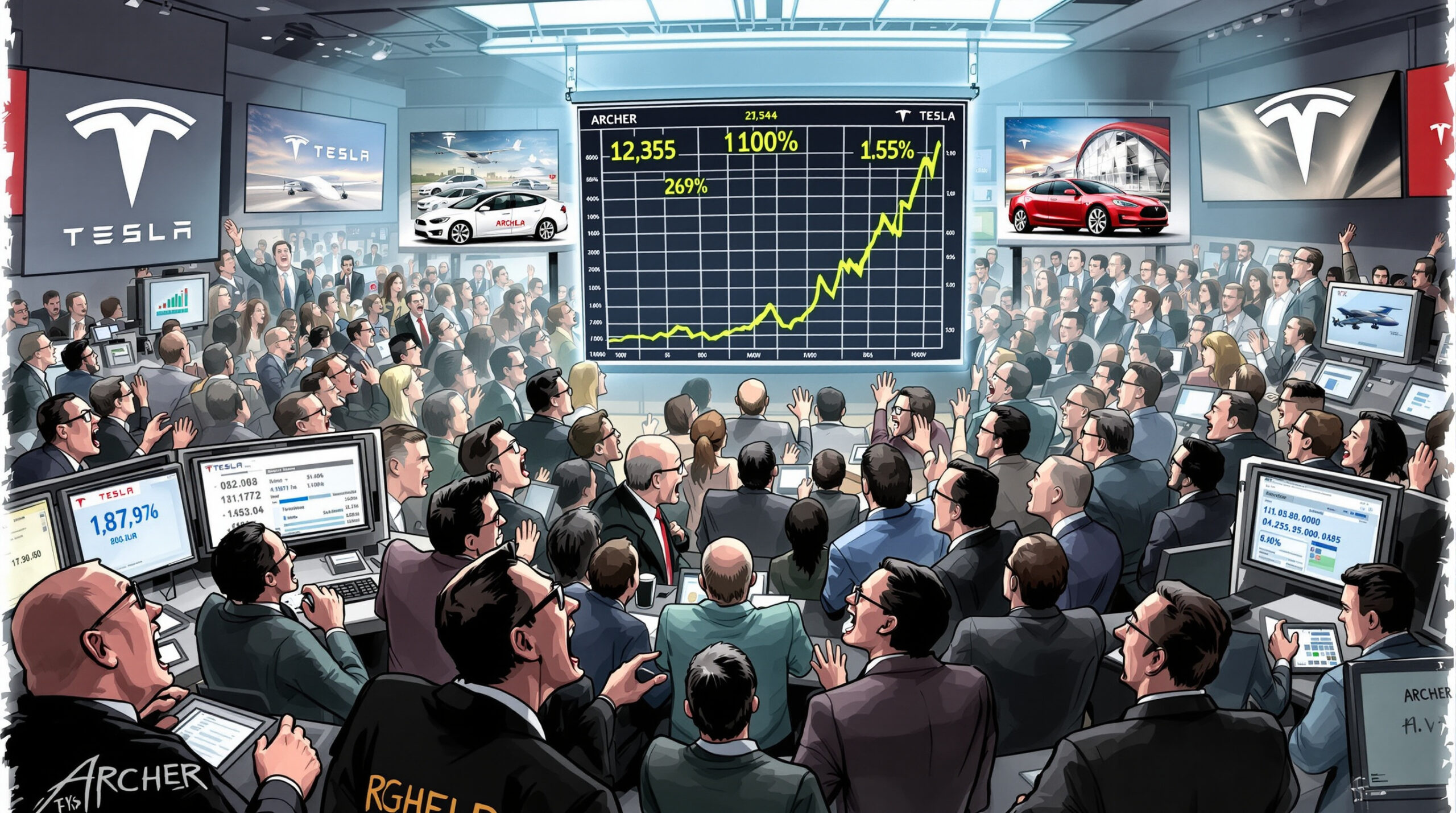 Archer Aviation : l’envolée des traders individuels boostée par la ...