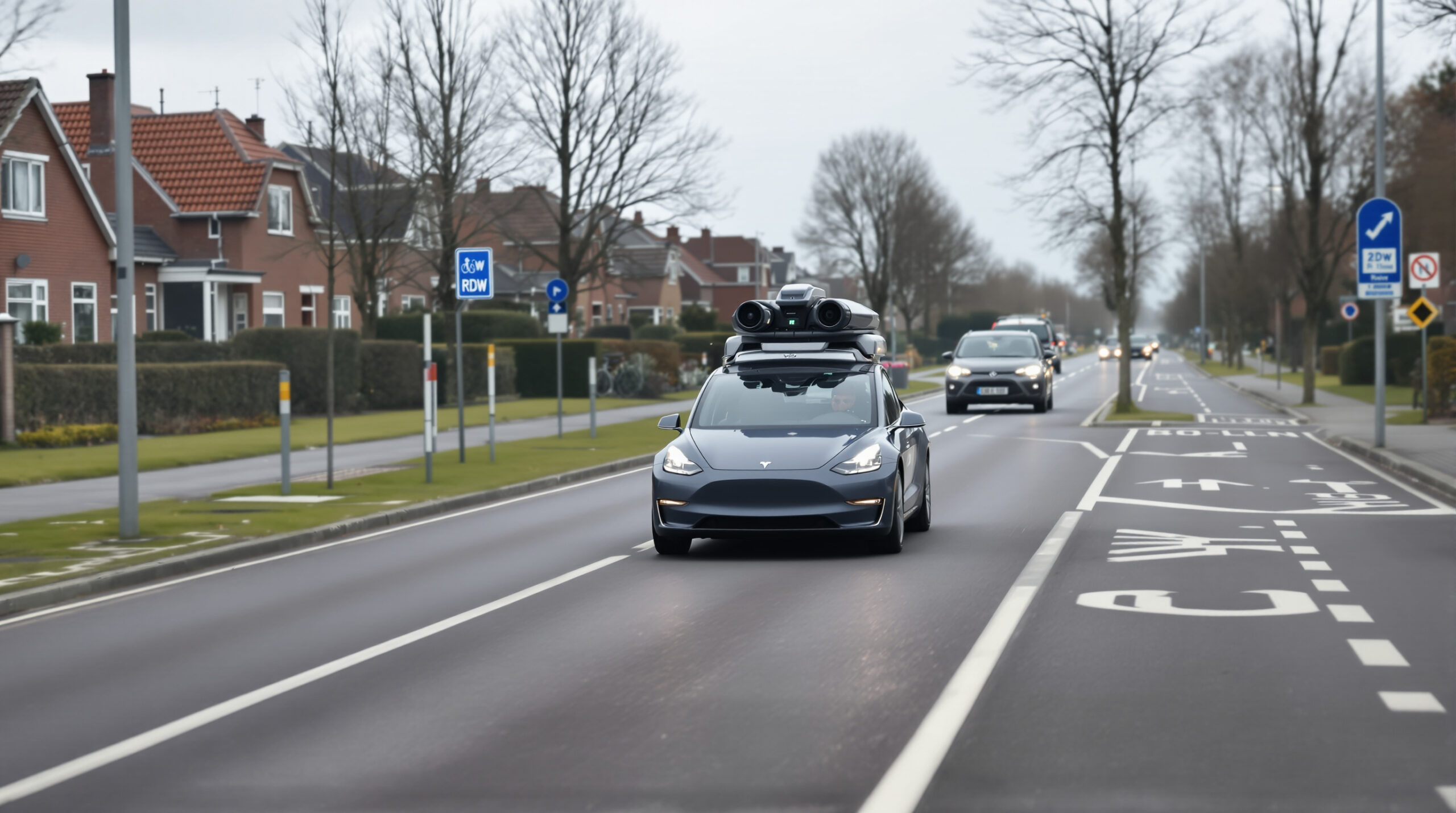 Tesla : RDW teste la conduite autonome complète en février
